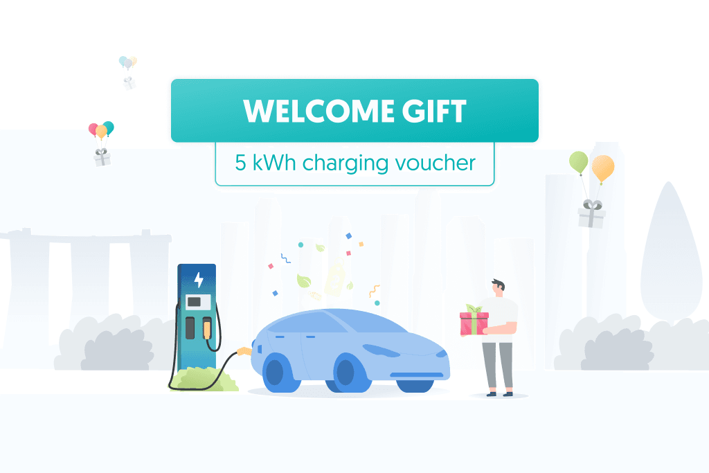 Register to receive, claim and use EV charging vouchers